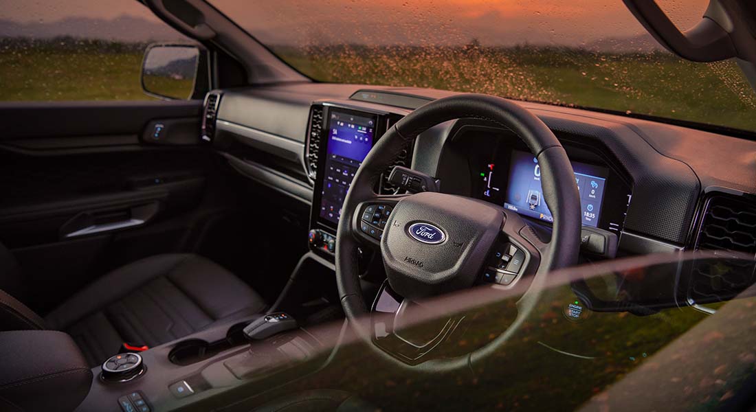 2022 Ford Ranger Wildtrak Interior